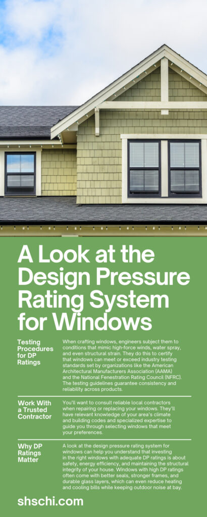 A Look at the Design Pressure Rating System for Windows